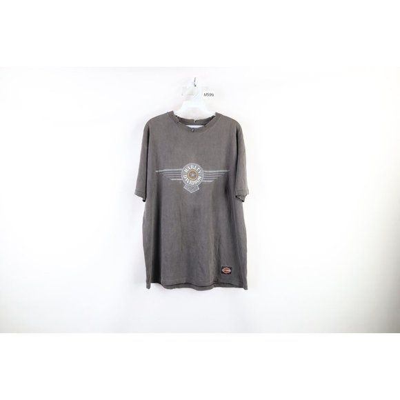Harley-Davidson | Shirts | Vintage 8s Harley Davidson Mens Xl Thrashed ...